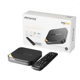 Amiko A11 Green Plus 4K UHD Streaming Box | Ziezotec.nl